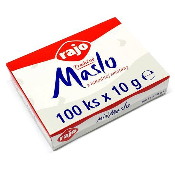RAJO Maslo mini 10g (1bal./100ks) – DMi TRADING