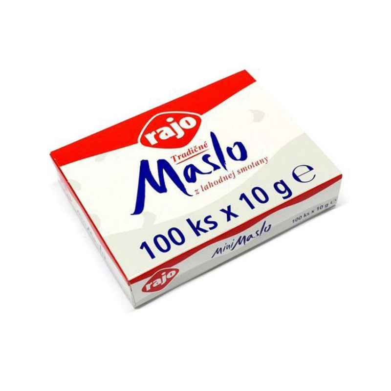 RAJO Maslo mini 10g (1bal./100ks) – DMi TRADING