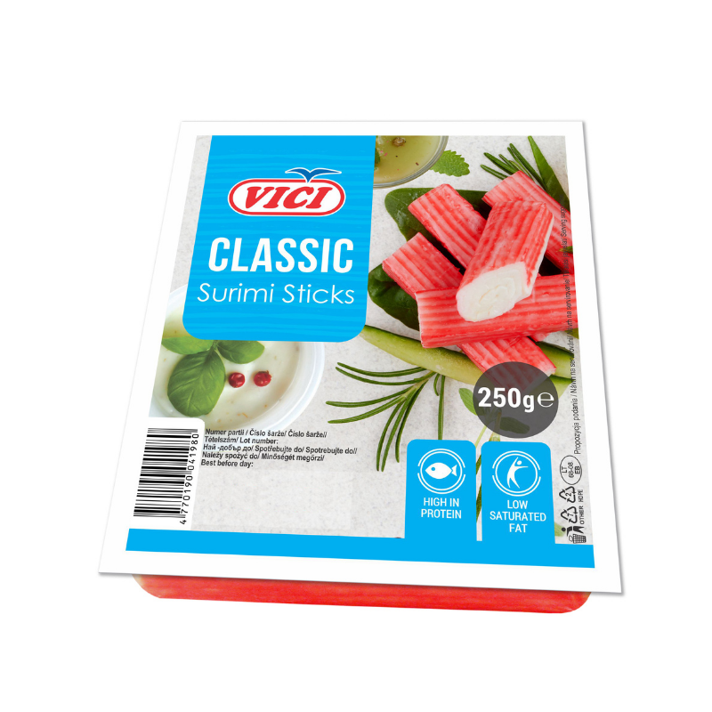 VIČI Krabie tyčinky econ. surimi 100g – DMi TRADING